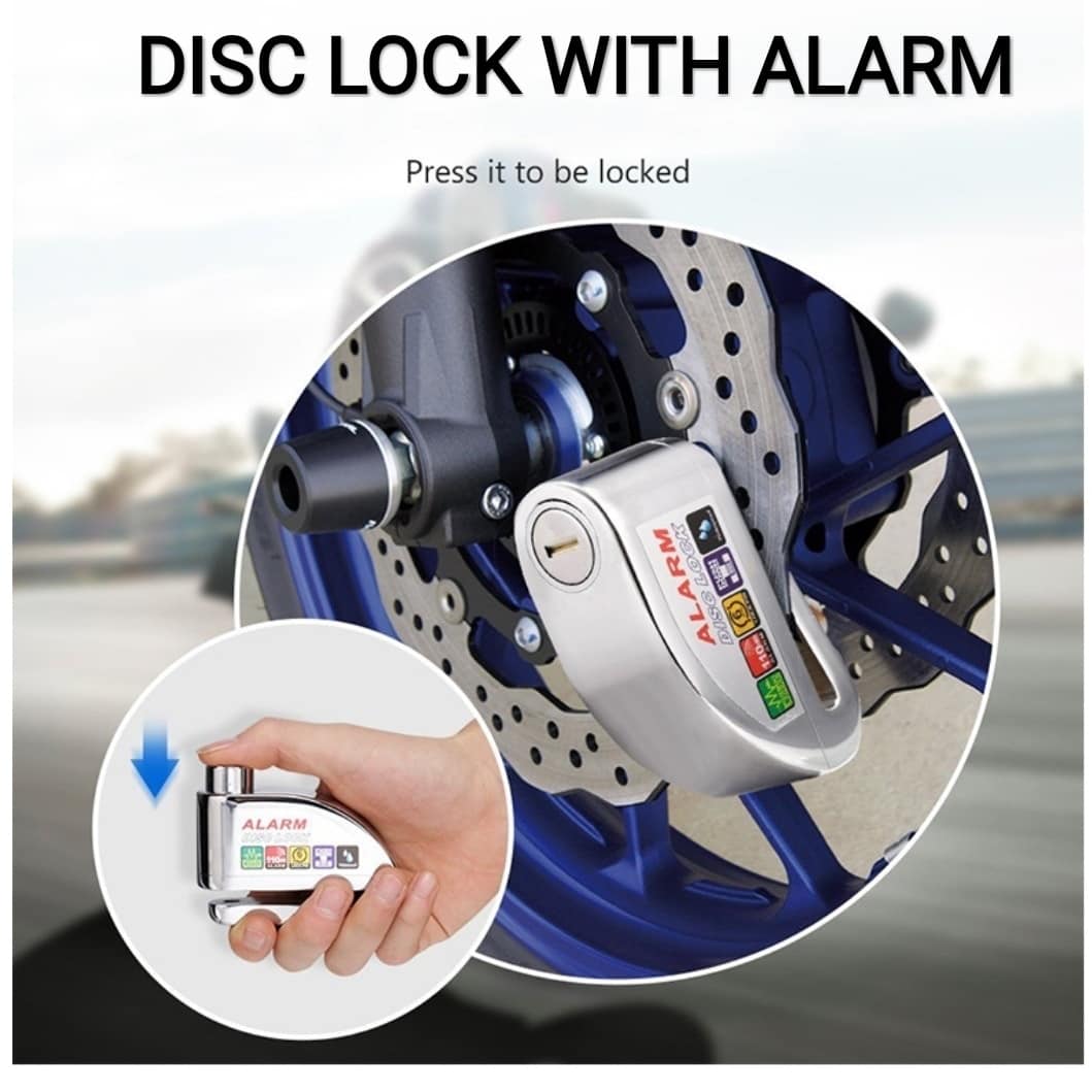 DISC LOCK WITH ALARM – ForAll Trading